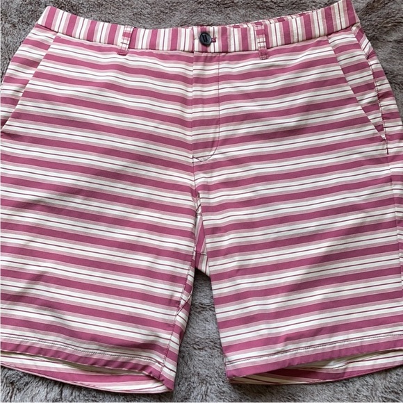 Bonobos | Shorts | Bonobos Men Shorts Striped Red Cream Nylon36 Like ...